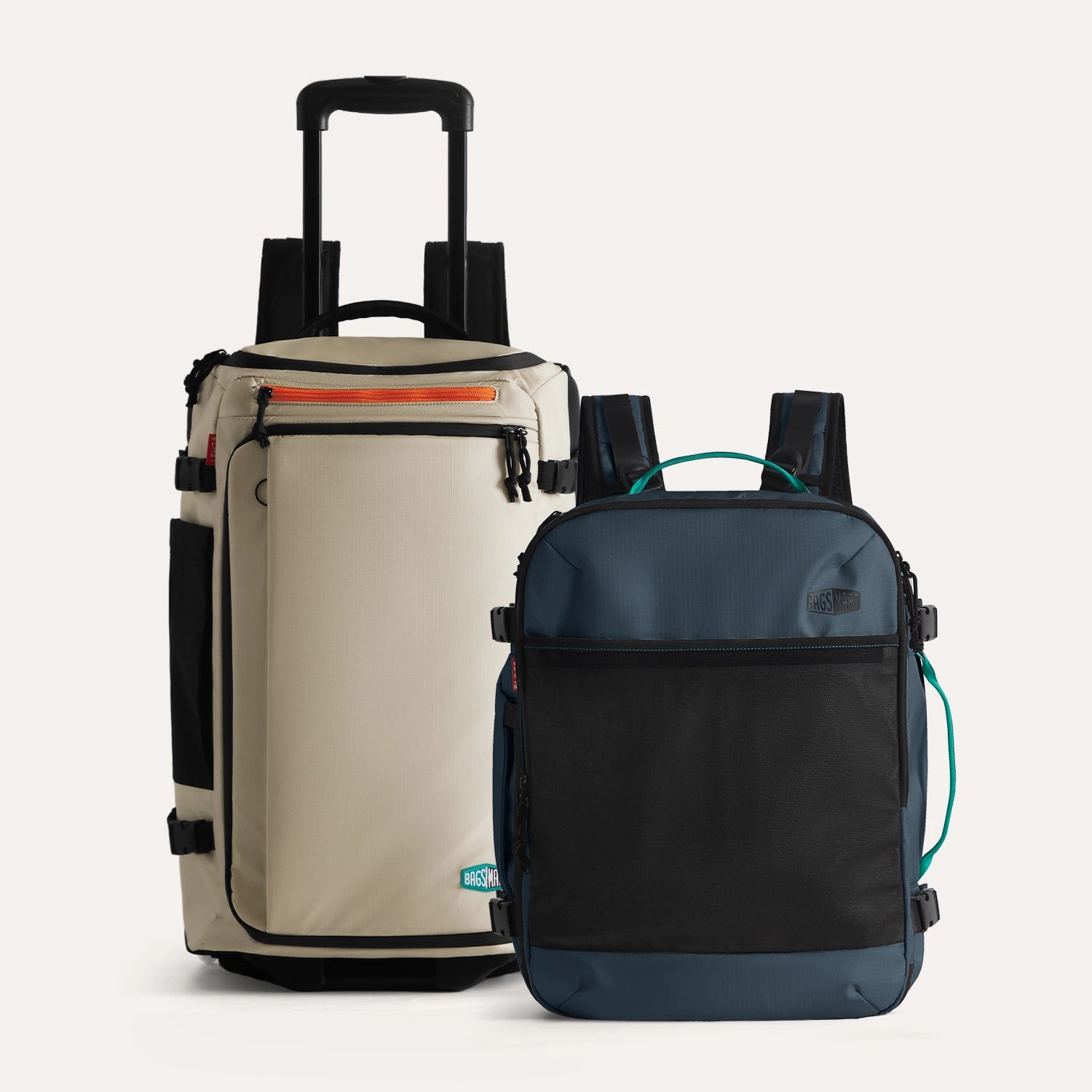 Carry on Rolling & Travel Backpack Set | BAGMSART Australia – BAGSMART AU