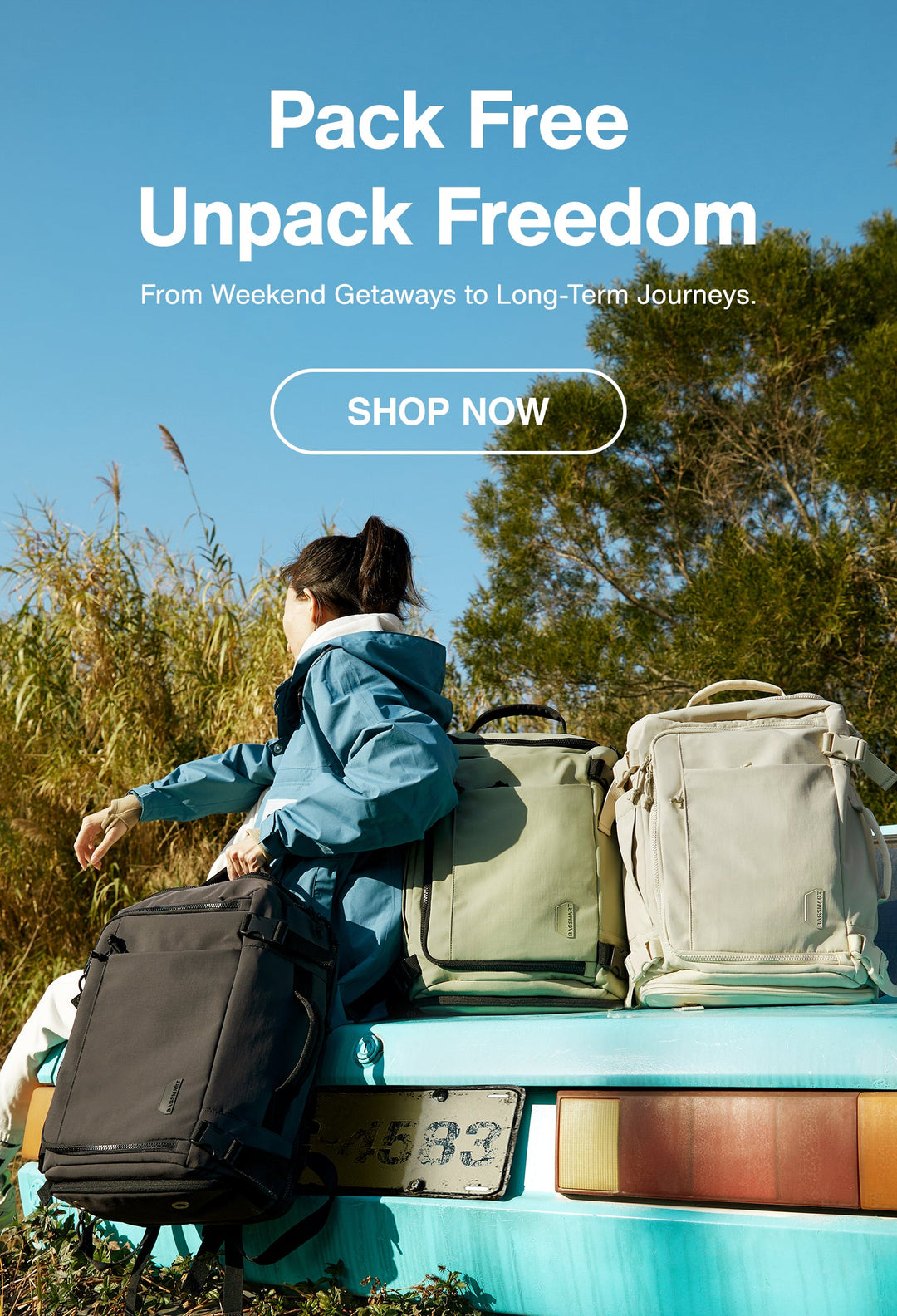 Toiletry Bag, Luggage, Backpack, Tote & All Things Travel-Bagsmart AU ...