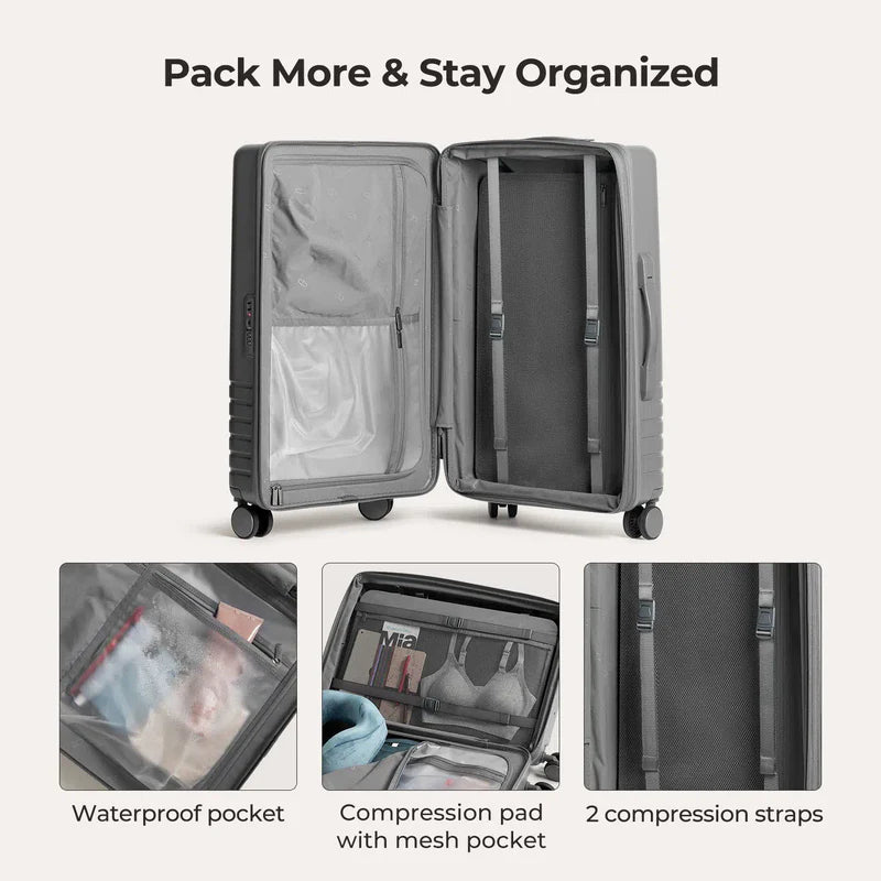 Blast & Getaway Set Pro | Travel Backpack & 26" Luggage Set | BAGSMART ...