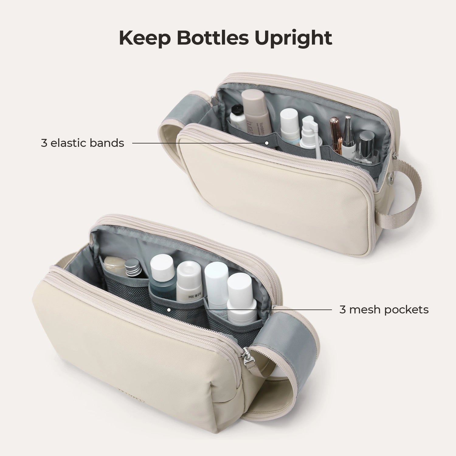On-road small Toiletry Bag - Bagsmart Australia