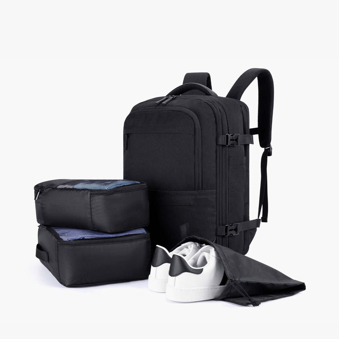 Falco 40L Expandable Airline Approved Carry On Travel Backpack ...